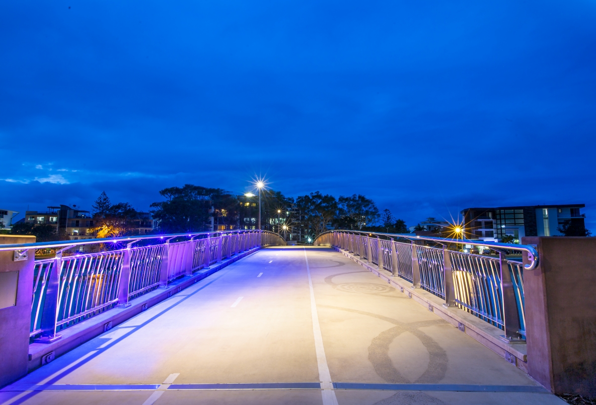 Mooloolaba Walk & Ride Bridge - Tod Consulting Engineers