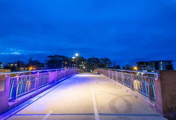 Mooloolaba Walk & Ride Bridge - Tod Consulting Engineers